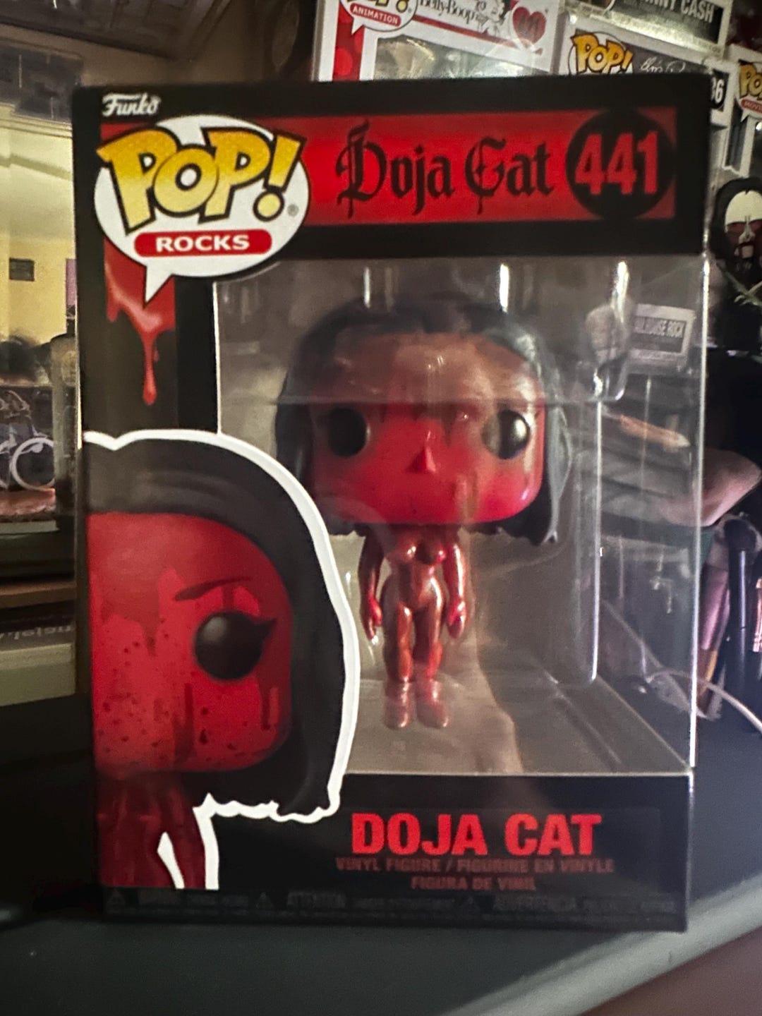 Funko Doja Cat Pop Rocks Scarlet Vinyl Figure - Etsy