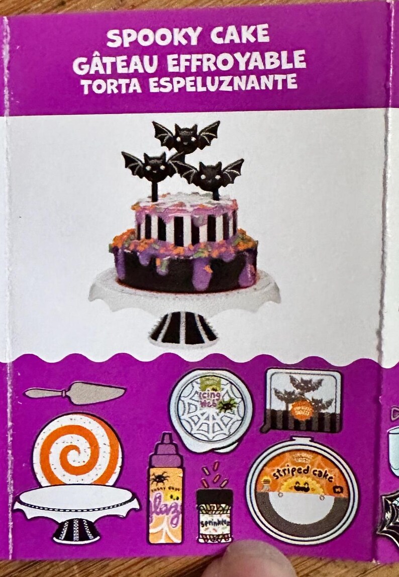 NEW Miniverse Make It Mini Food Halloween Series 2 Spooky Cake Early ...