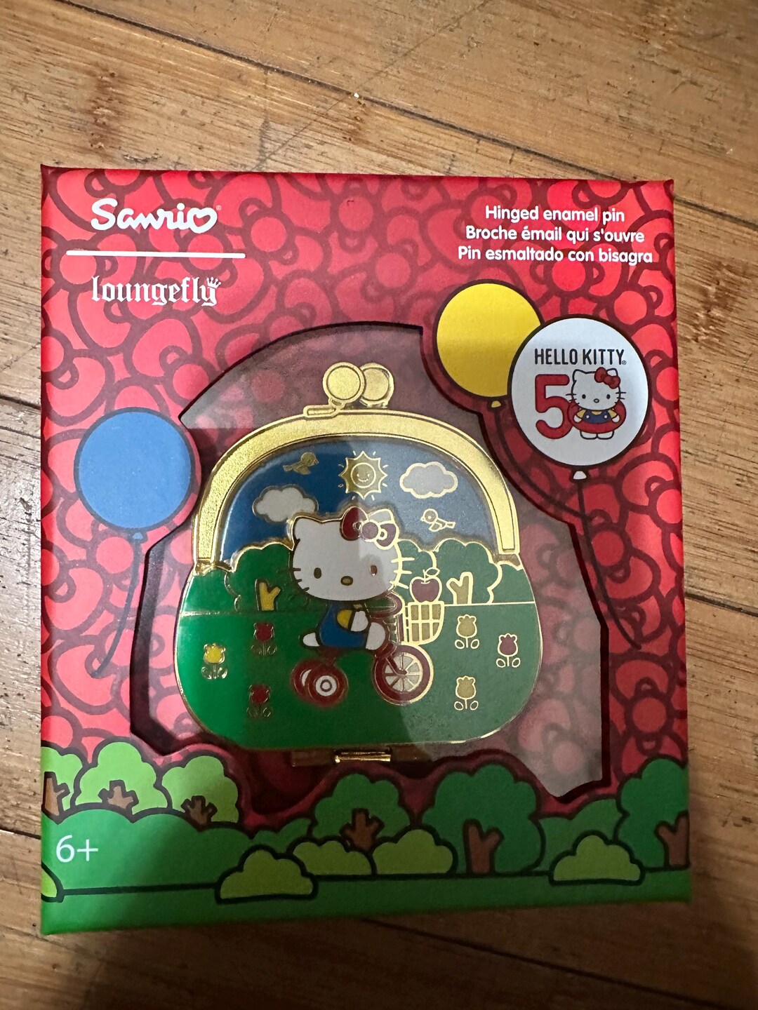 Loungefly Sanrio Hello Kitty Buckle Pin 3 Collector Box - Etsy