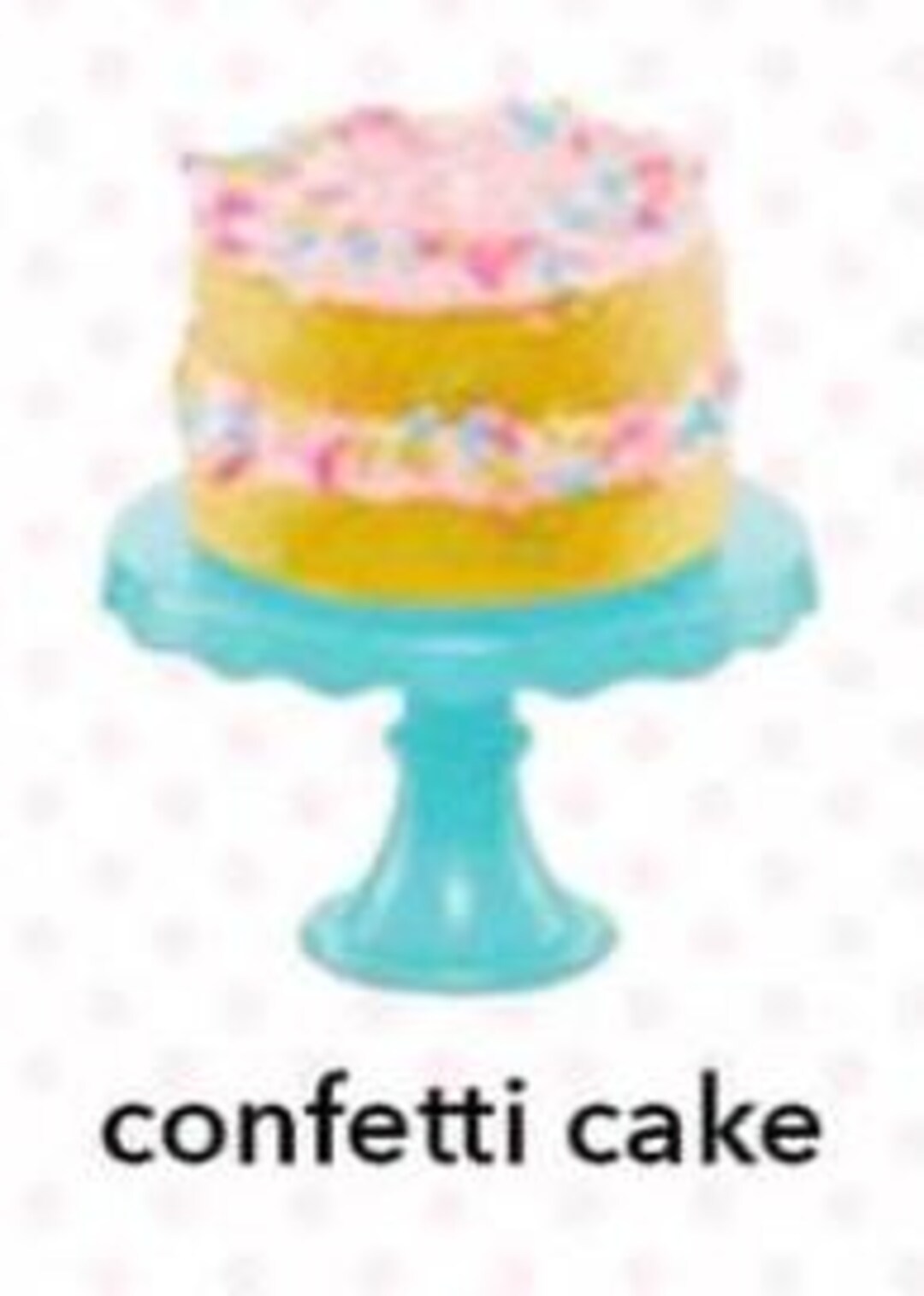 Miniverse Make It Mini From Scratch Confetti Cake - Etsy