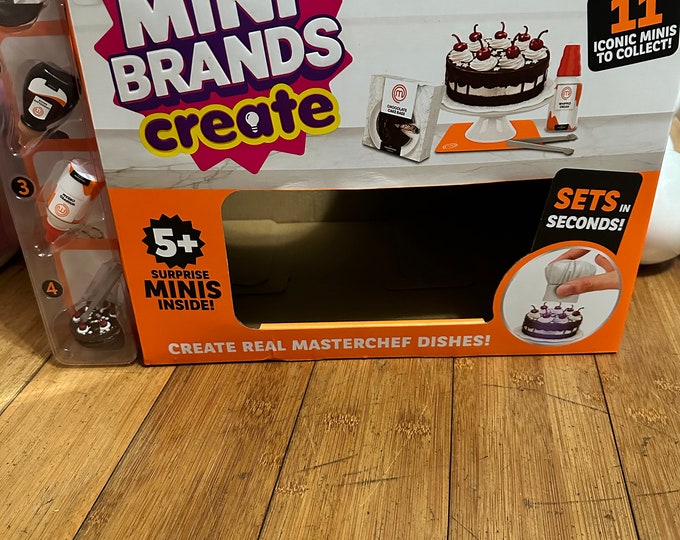 Zuru Mini Brands Create, Master Chef, Mini Food, Resin Food, Apricot ...