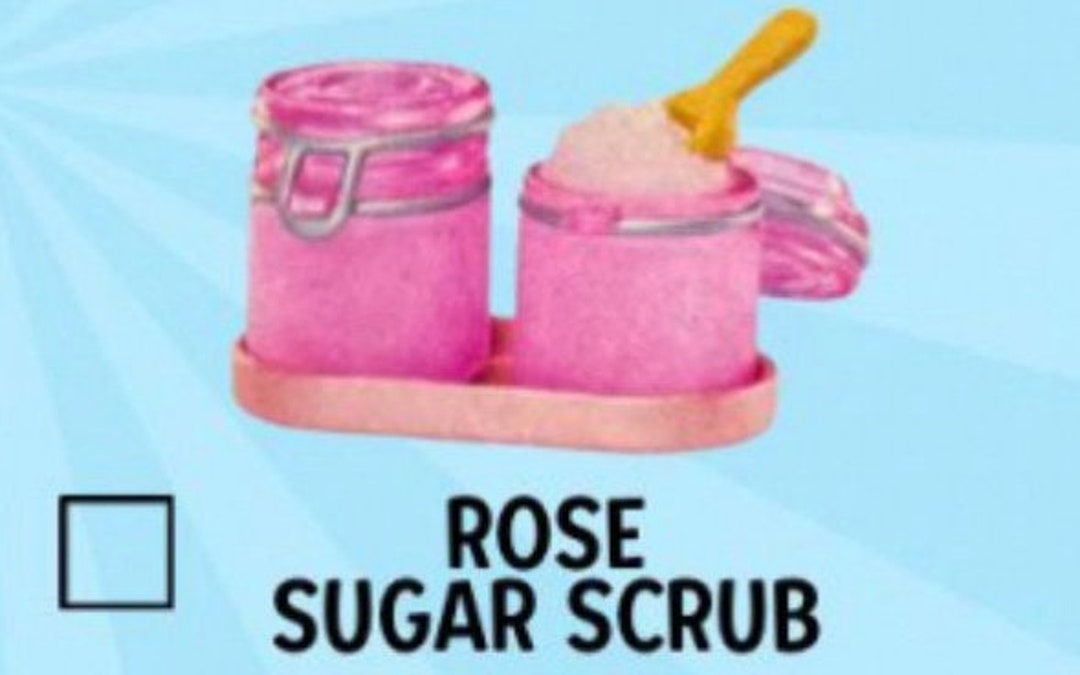 Miniverse Make It Mini Spa Rose Sugar Scrub - Etsy