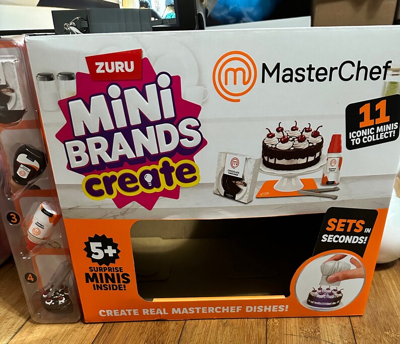 Zuru Mini Brands Create, Master Chef, Mini Food, Resin Food, Fruit ...