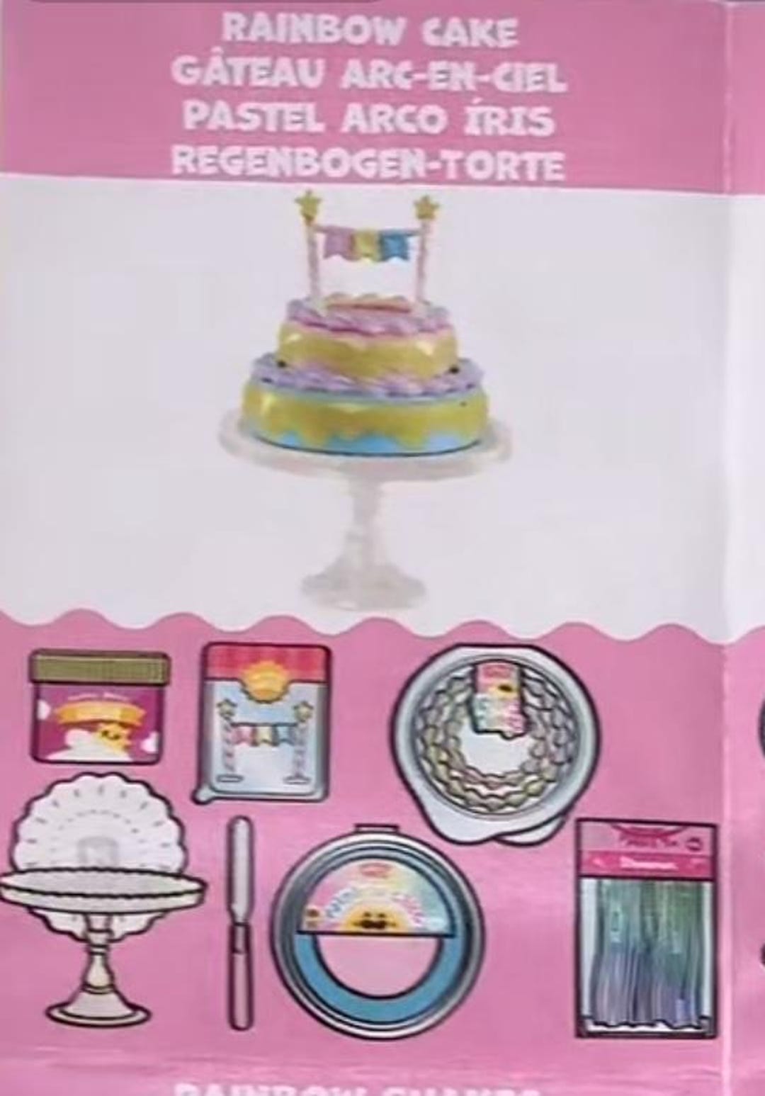 Miniverse Make It Mini Birthday Series 1 Rainbow Cake - Etsy