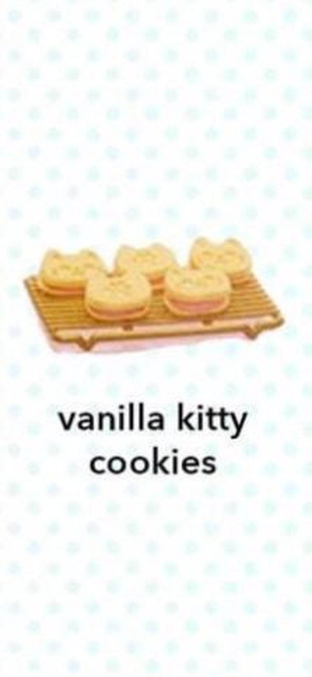 Miniverse Make It Mini From Scratch Vanilla Kitty Cookies - Etsy UK