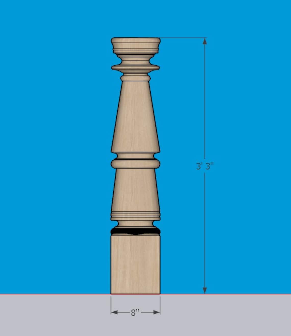 Newel Post, Newel Posts, Stair Newelpost, Stairs, Newel Cup, Custom ...