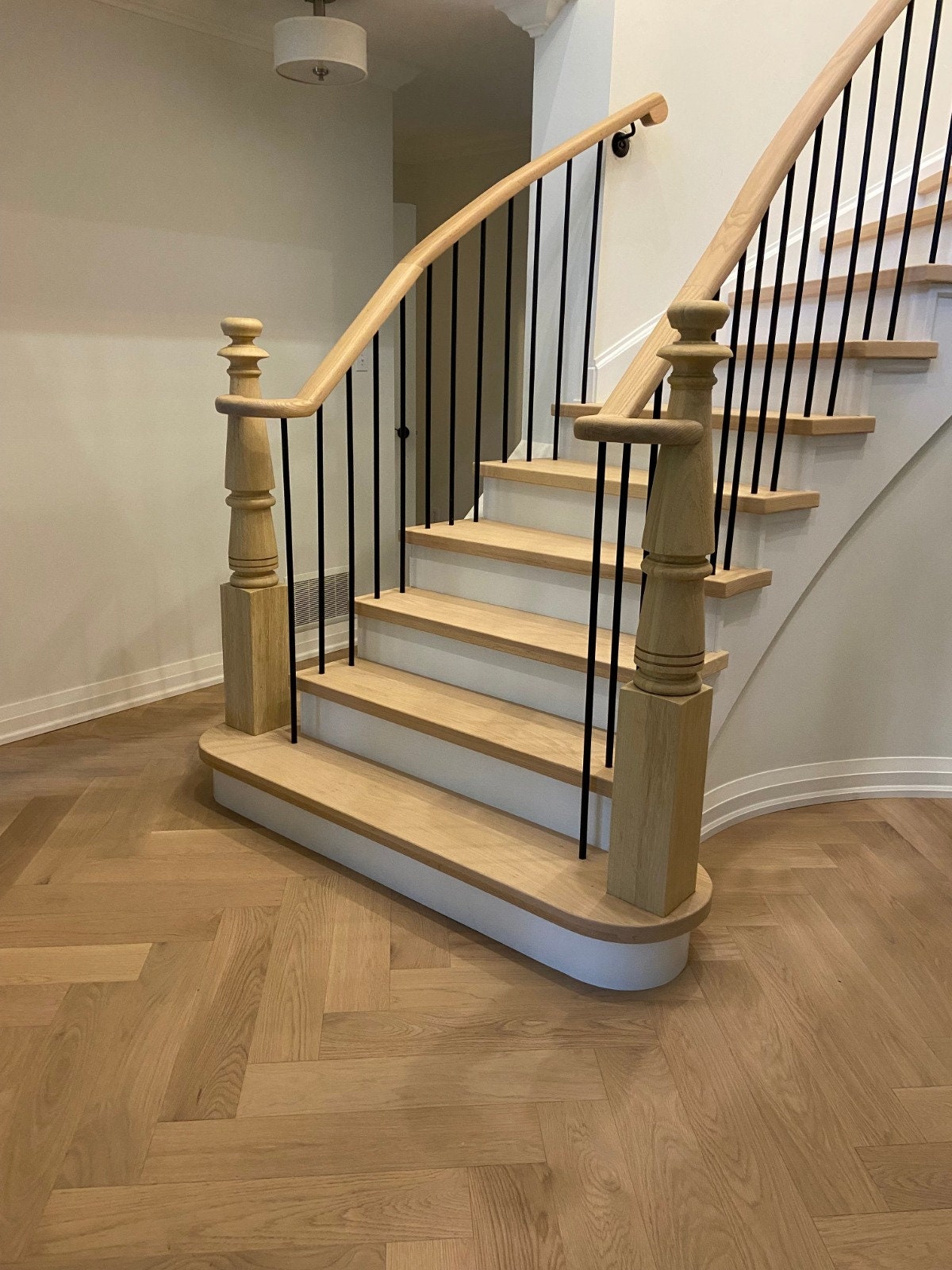 Newel Post Newel Posts Stairs Newel Cup Custom Ladder Bollards Custom Newels Newel Cap And