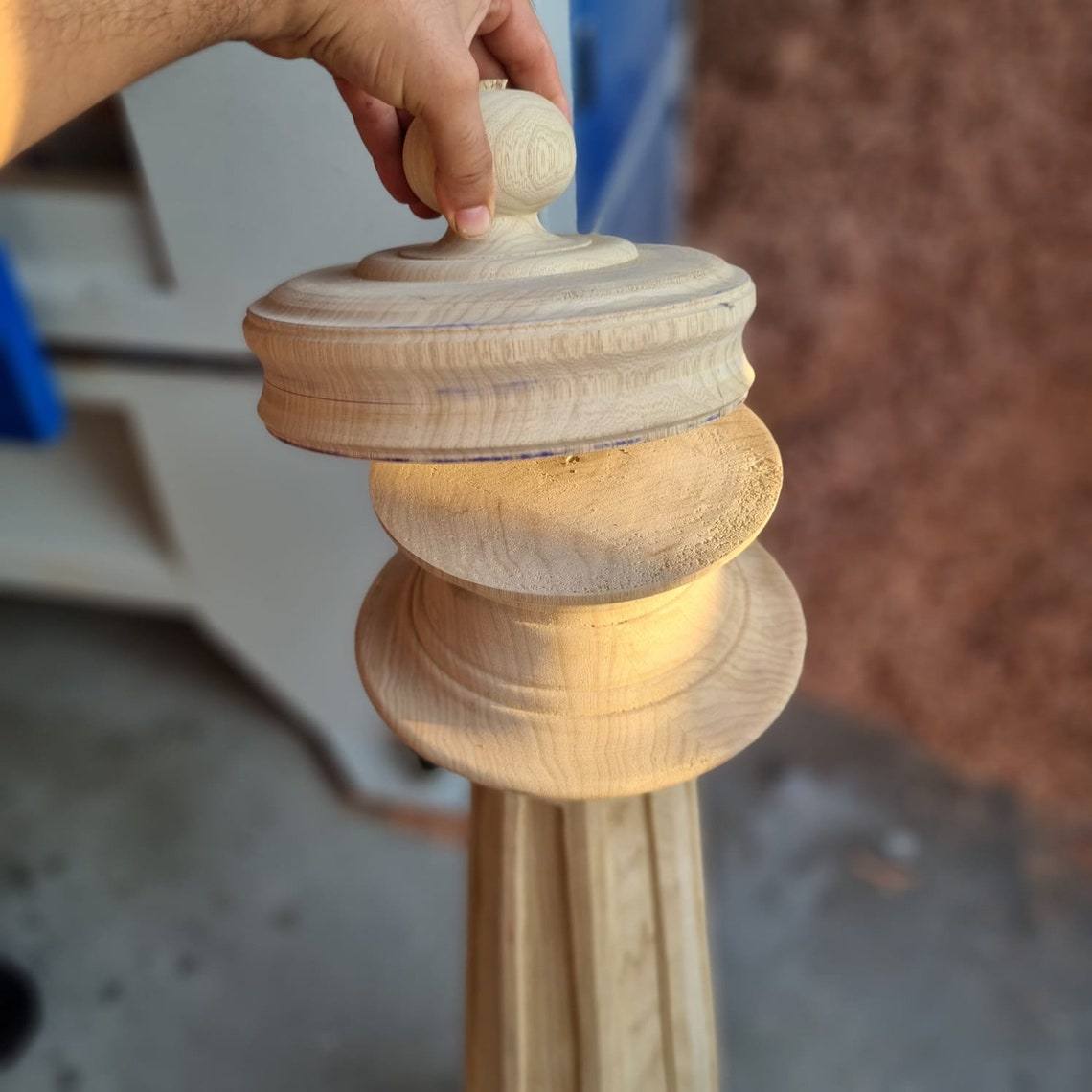 Octagonal Newel Post, Newel Caps, Stairs, Custom Stairs Parts, Custom ...