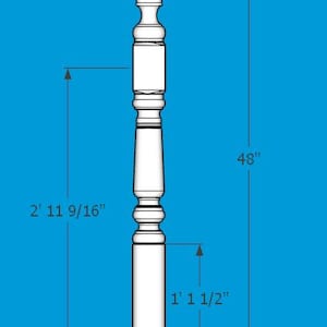 Newel Post, Wooden Newel Post, Stair Parts, Wooden Staircase, Newelpost ...