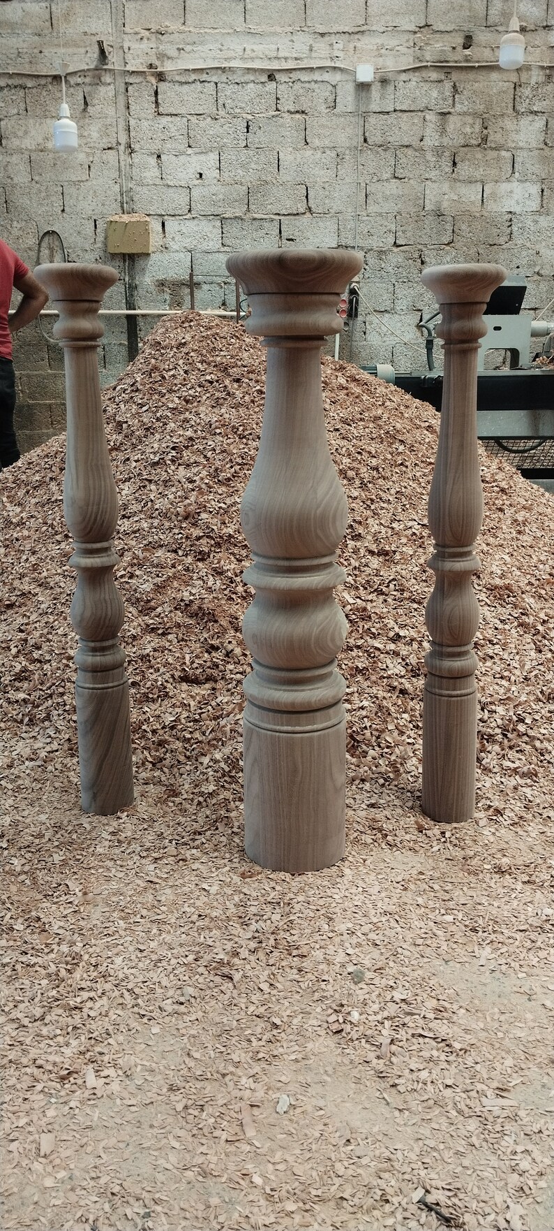 Stair Post, Wooden Stair Post, Newel Post, Wooden Turned Newel Posts ...