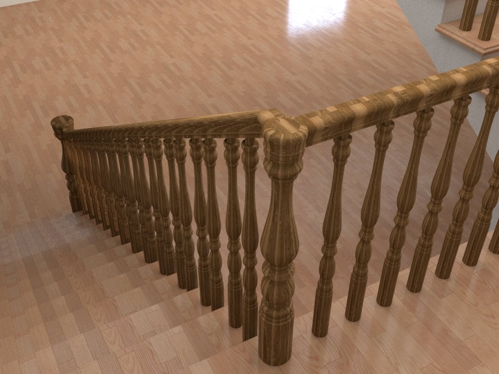 Stair Post, Wooden Stair Post, Newel Post, Wooden Turned Newel Posts ...