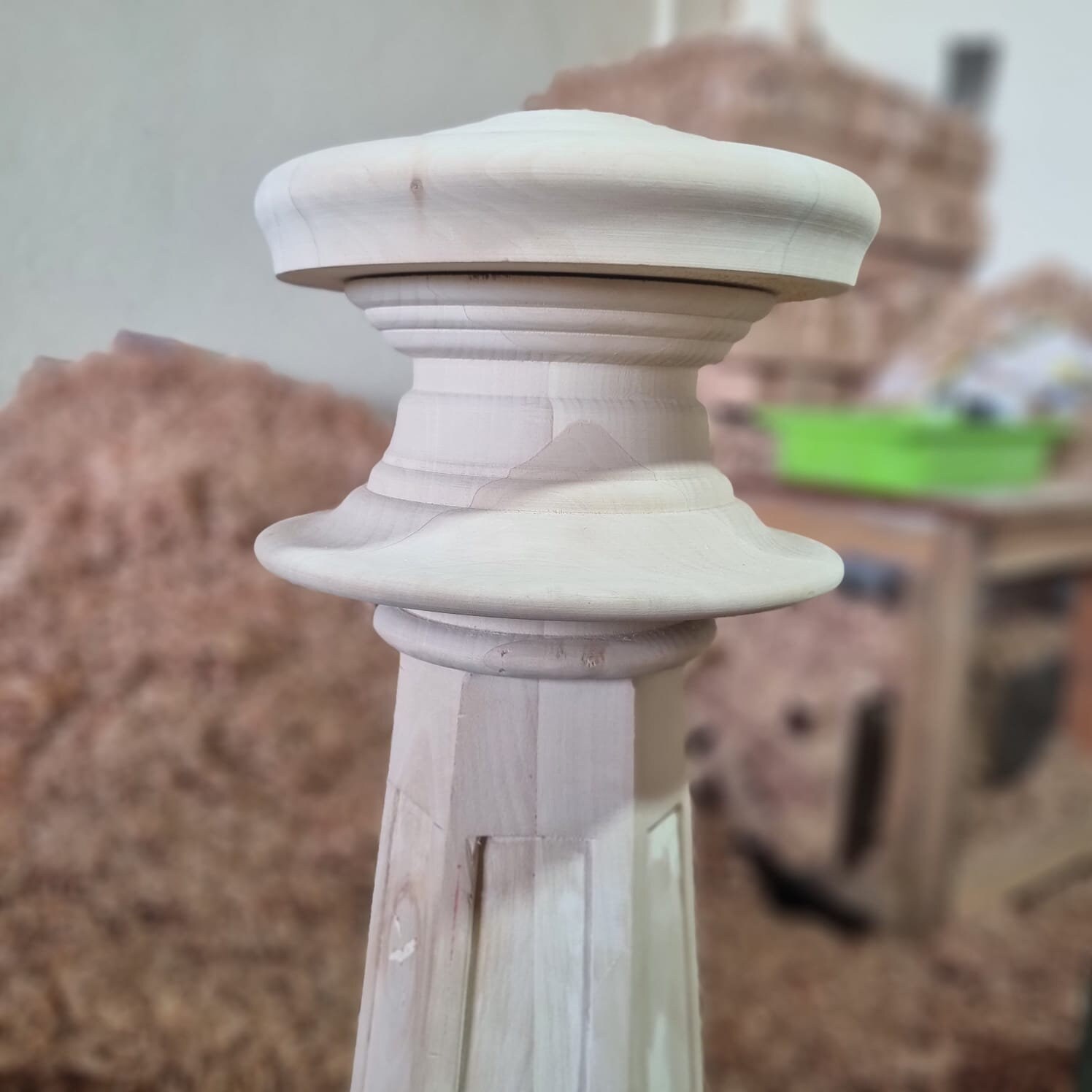 Newel Posts, Newels, Linden, Newel Caps, Hexogonal Newel Post, Lathe ...