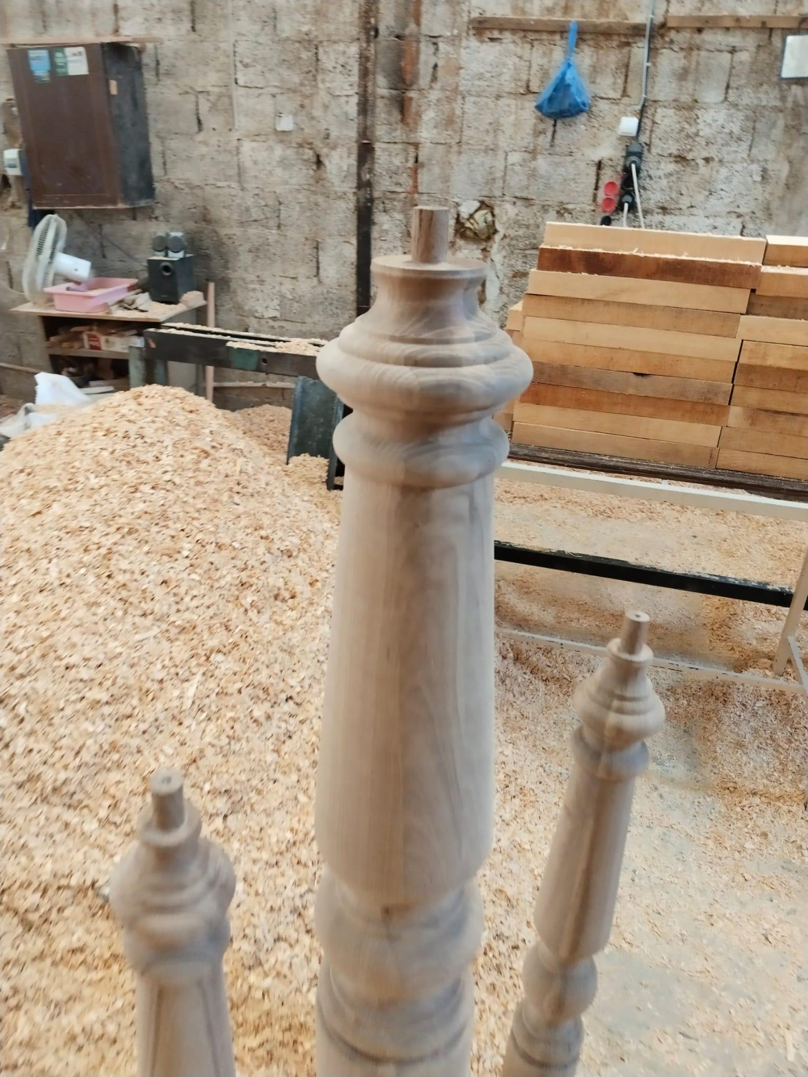 Handmade White Oak Newel Post: Custom Stair Part - Etsy