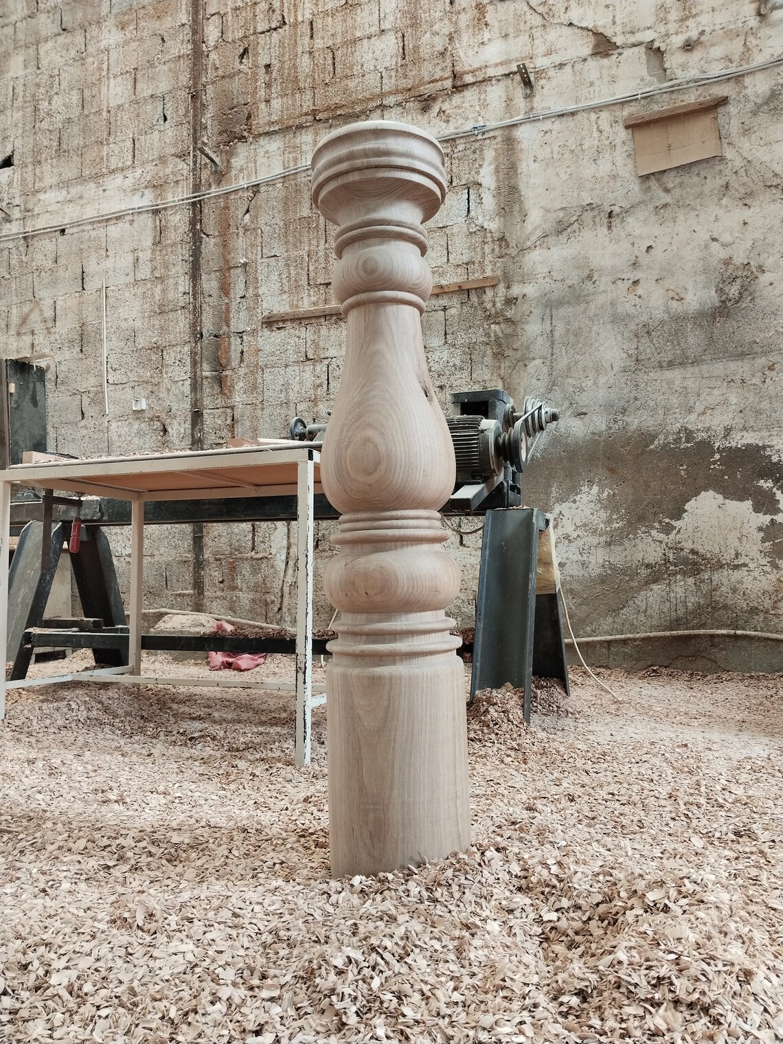 Stair Post, Newel Post, White Oak, Wooden Turned Newel Posts, Newel ...