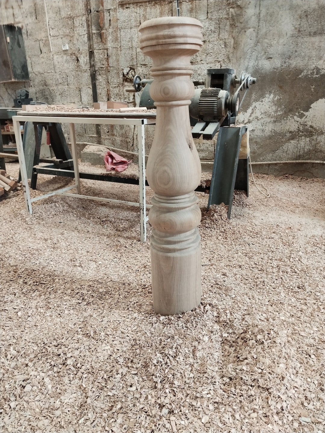 Stair Post, Newel Post, White Oak, Wooden Turned Newel Posts, Newel ...