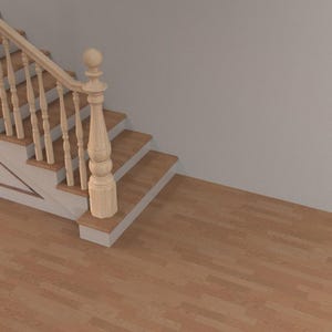 White Oak, Newel Post, Newel Caps, Stair Partrs, Custom Stairs Parts ...
