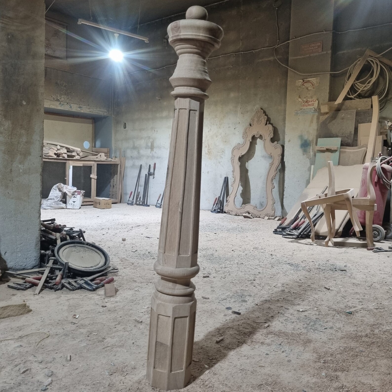 Newel Post, Wooden Turned Newel Posts, Newel Posts, - Etsy