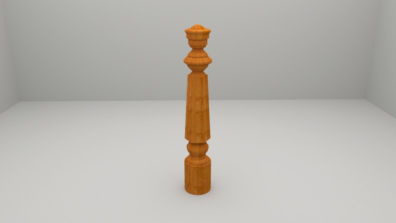 Newel Post, Wooden Turned Newel Posts, Newel Posts, - Etsy