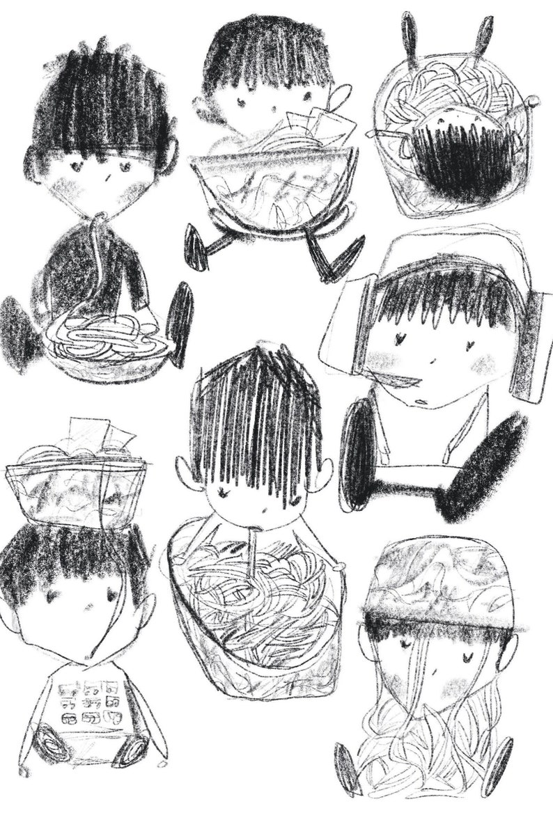 Ramen Boy Series Part I - Etsy