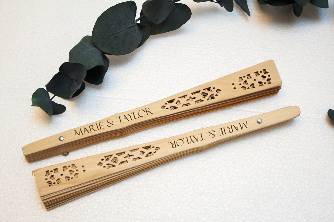 Bulk Wedding Fans, Fan Favors, Summer Wedding Gift, Summer Unique ...