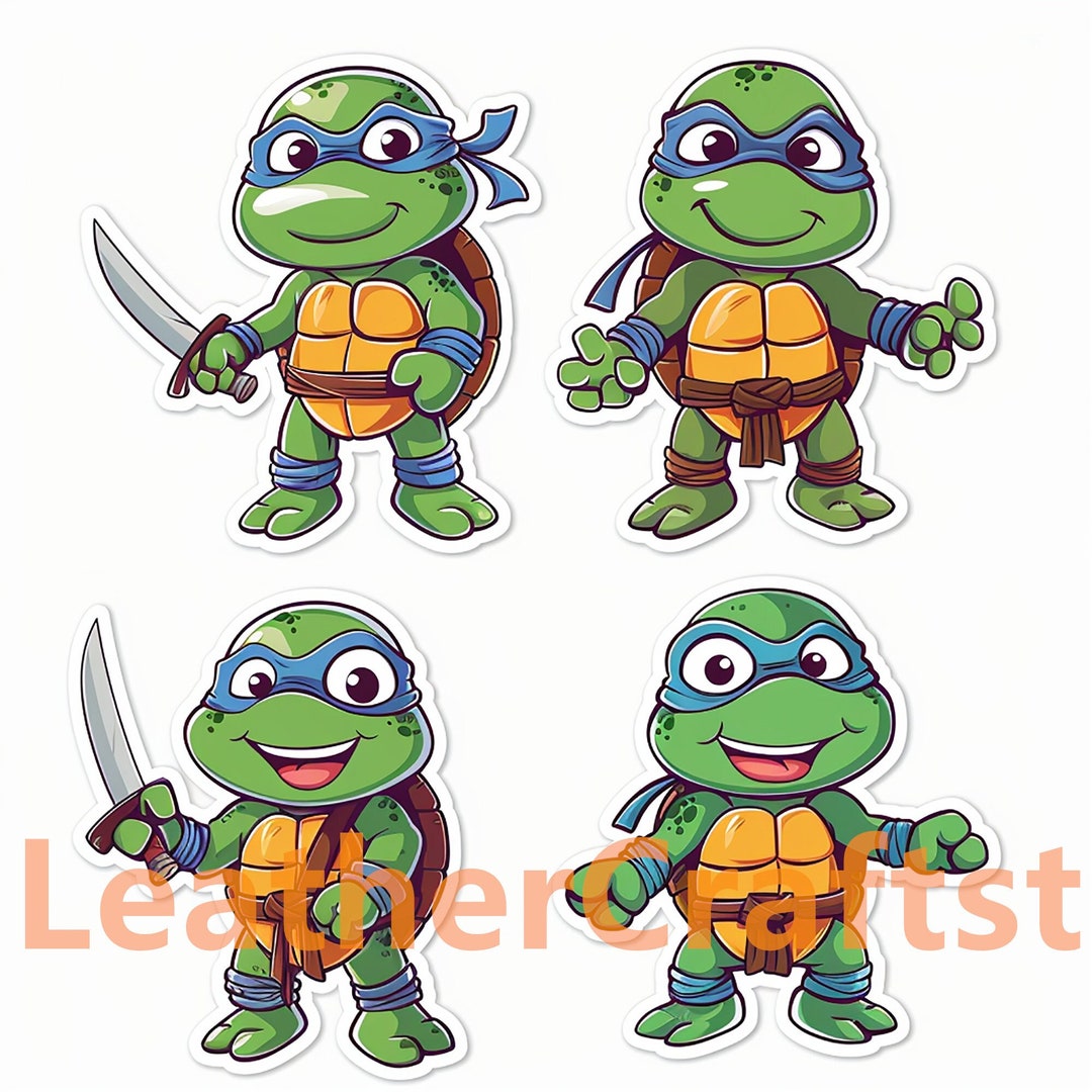 Cute Ninjaturtles Image Files,ninja Turtles Cut Files Clipart,ninja ...