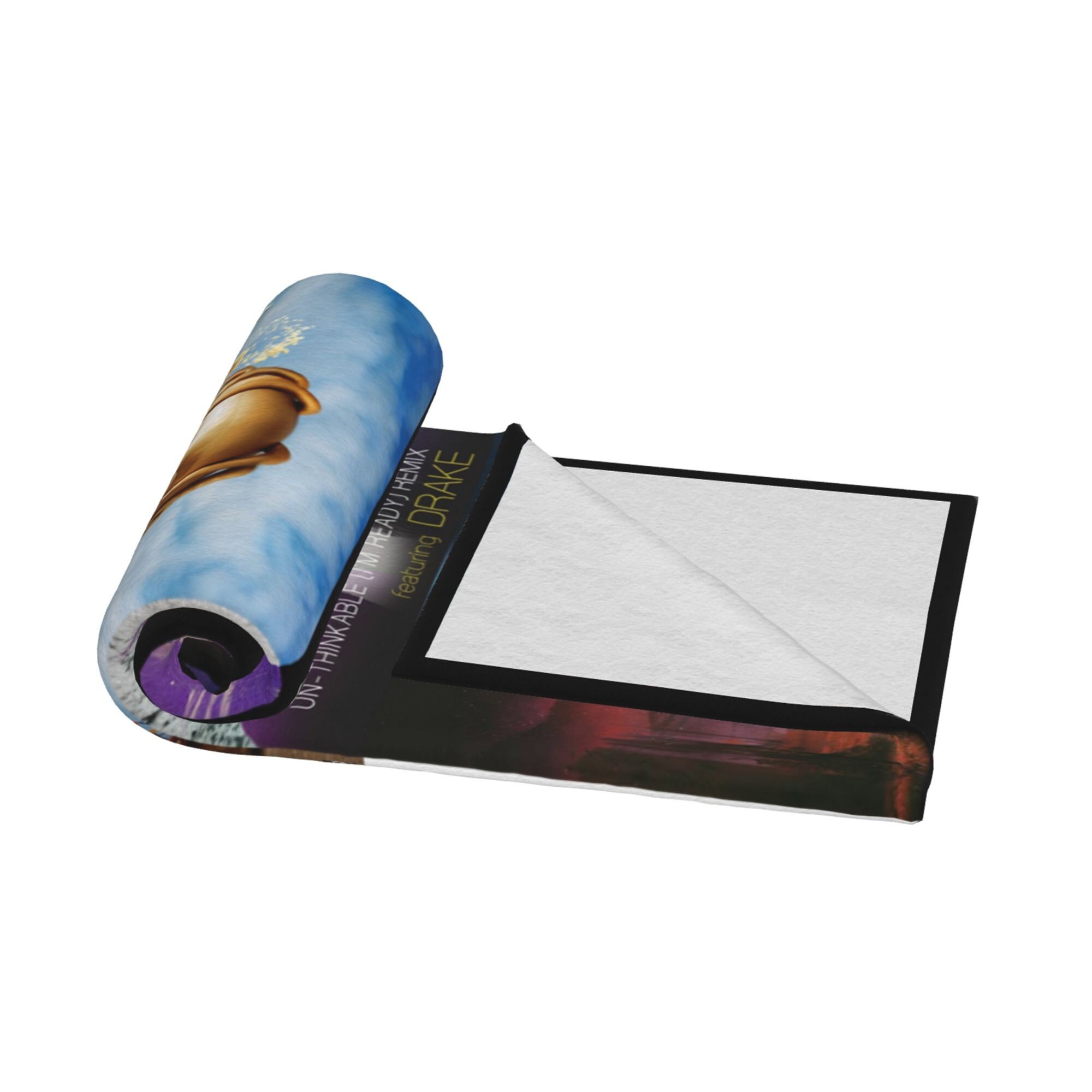 Personalized Music Album Blanket, Custom Album Cover Keepsake Gift ...