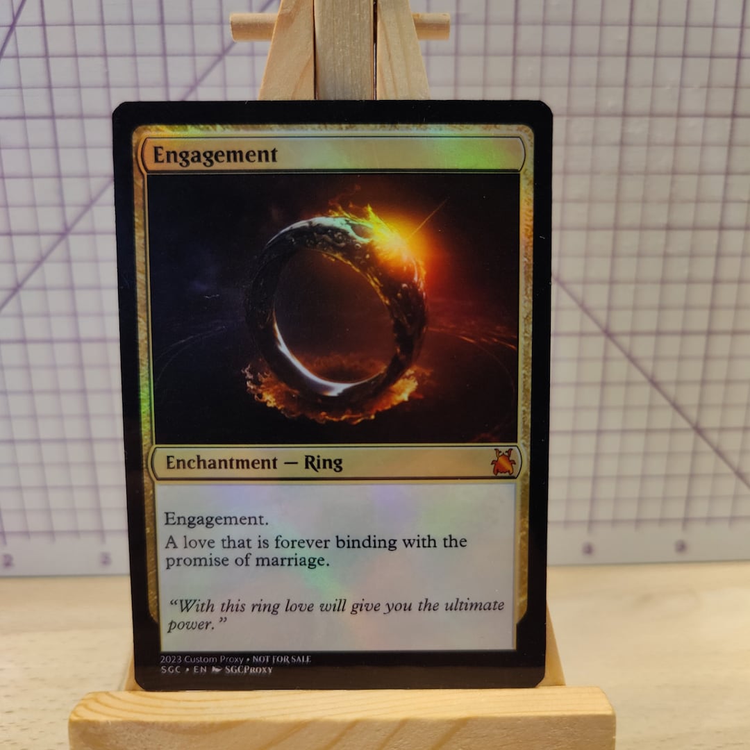 Custom MTG Card, in Foil, Christmas Gift, Birthday Gift, Custom Made ...