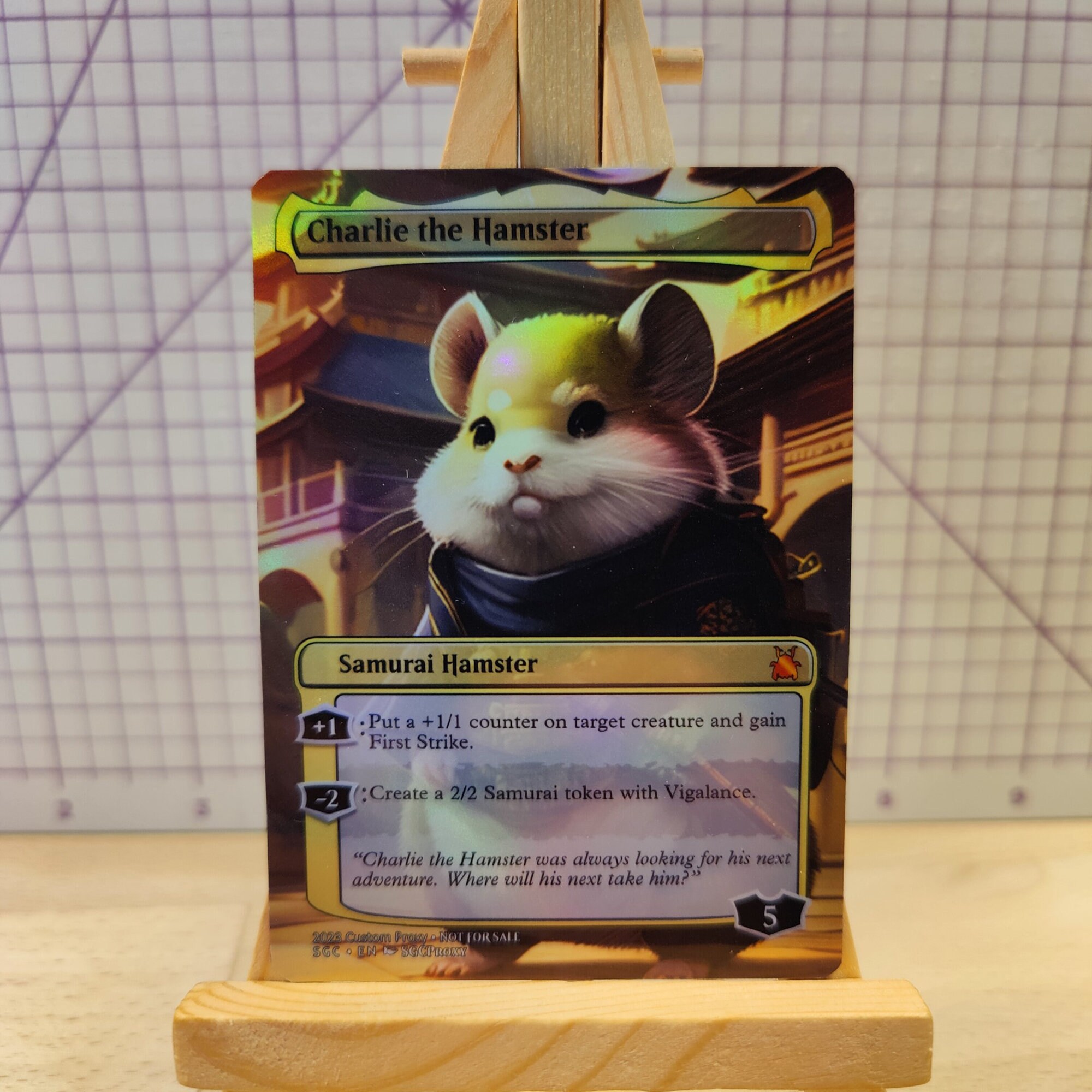 Custom MTG Card, in Foil, Christmas Gift, Birthday Gift, Custom Made ...