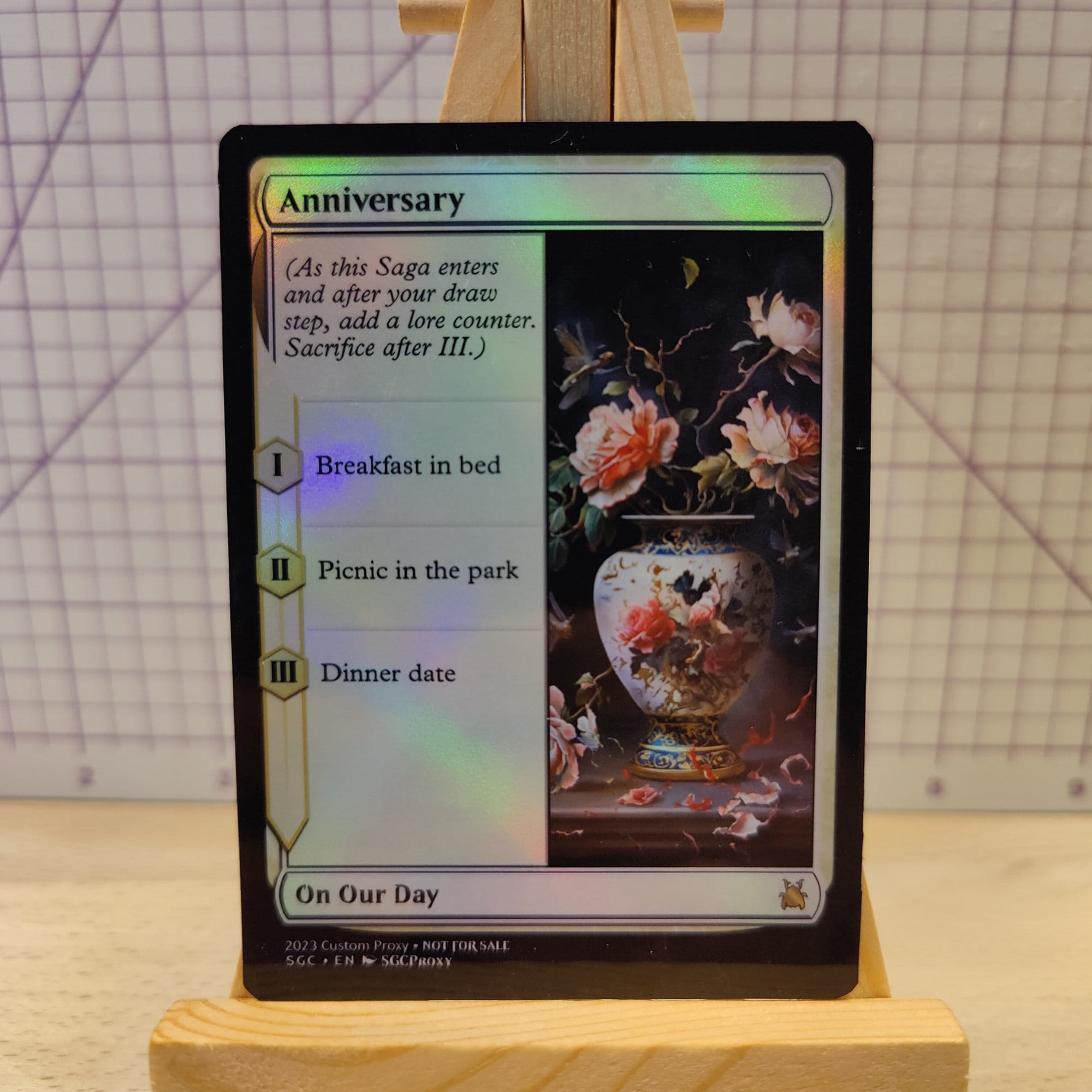 Custom MTG Card, in Foil, Christmas Gift, Birthday Gift, Custom Made ...