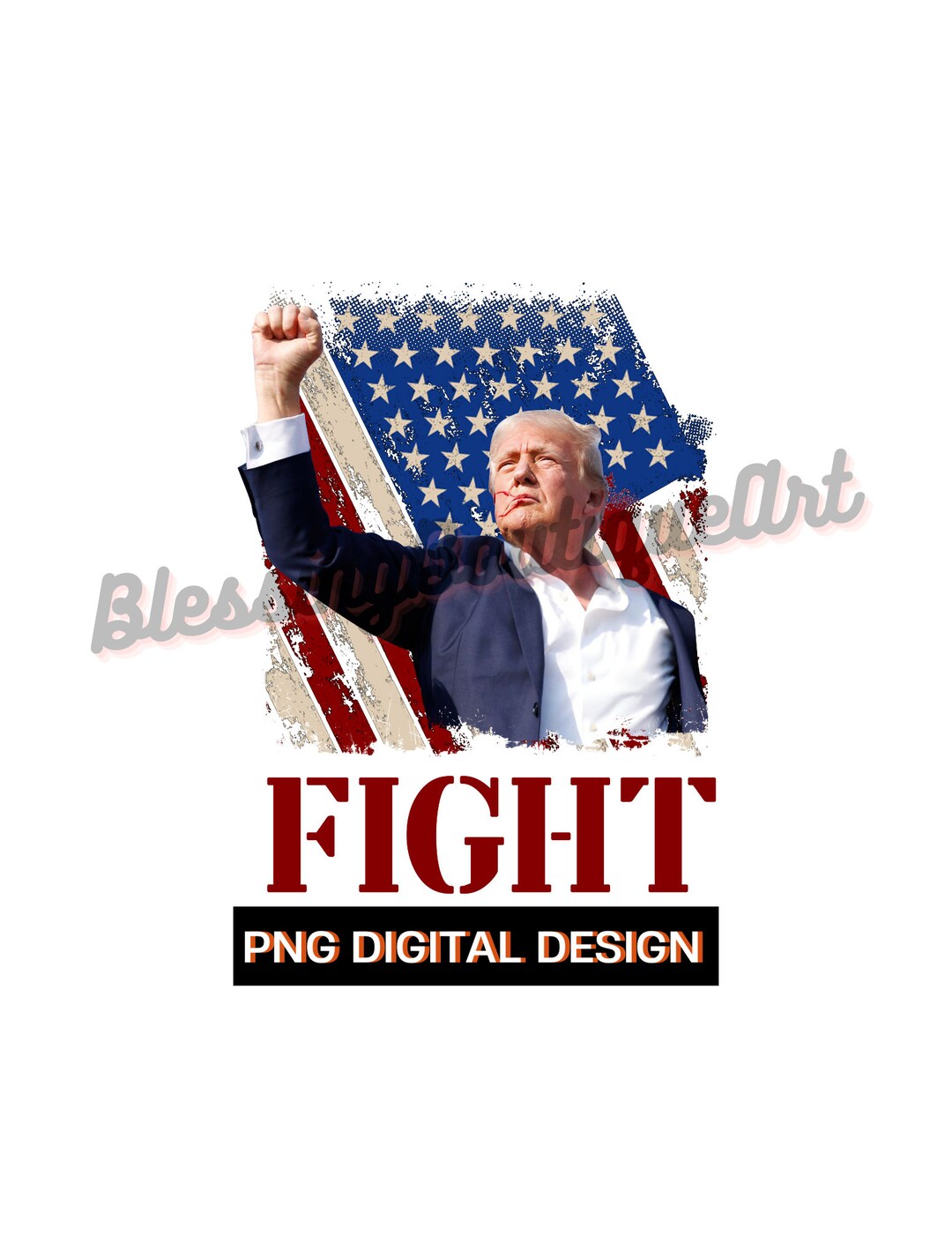 Fight Trump Png, Donald Trump Fight Png, Trump Assassination Png, Trump ...