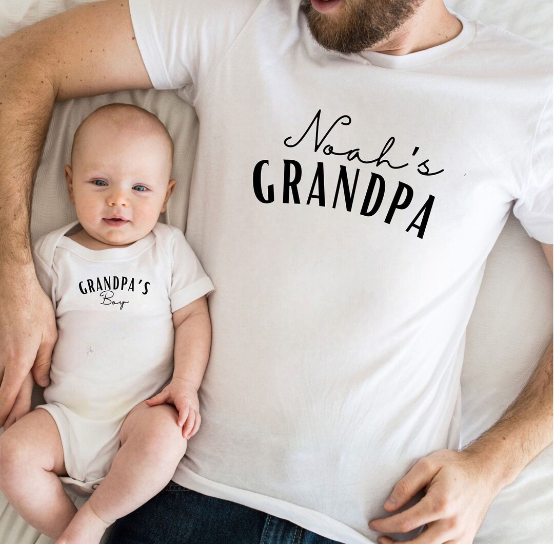 Matching Grandpa and Grandson Shirts, Grandpa and Me Shirt, Grandfather ...