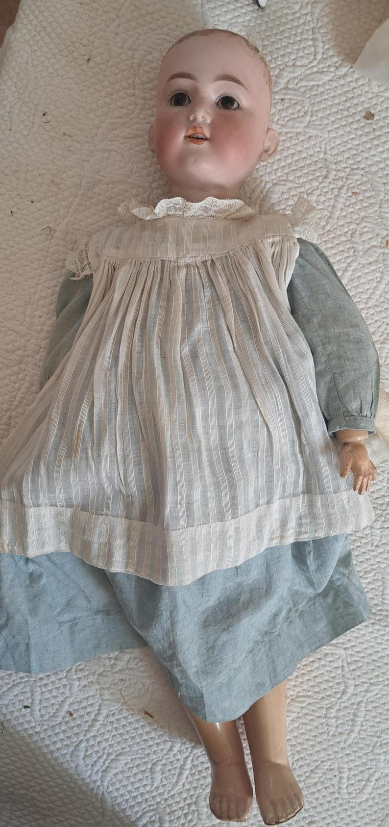 Antique Gebrüder Bing Bisque Doll – 65 Cm (26"), Composition Body ...
