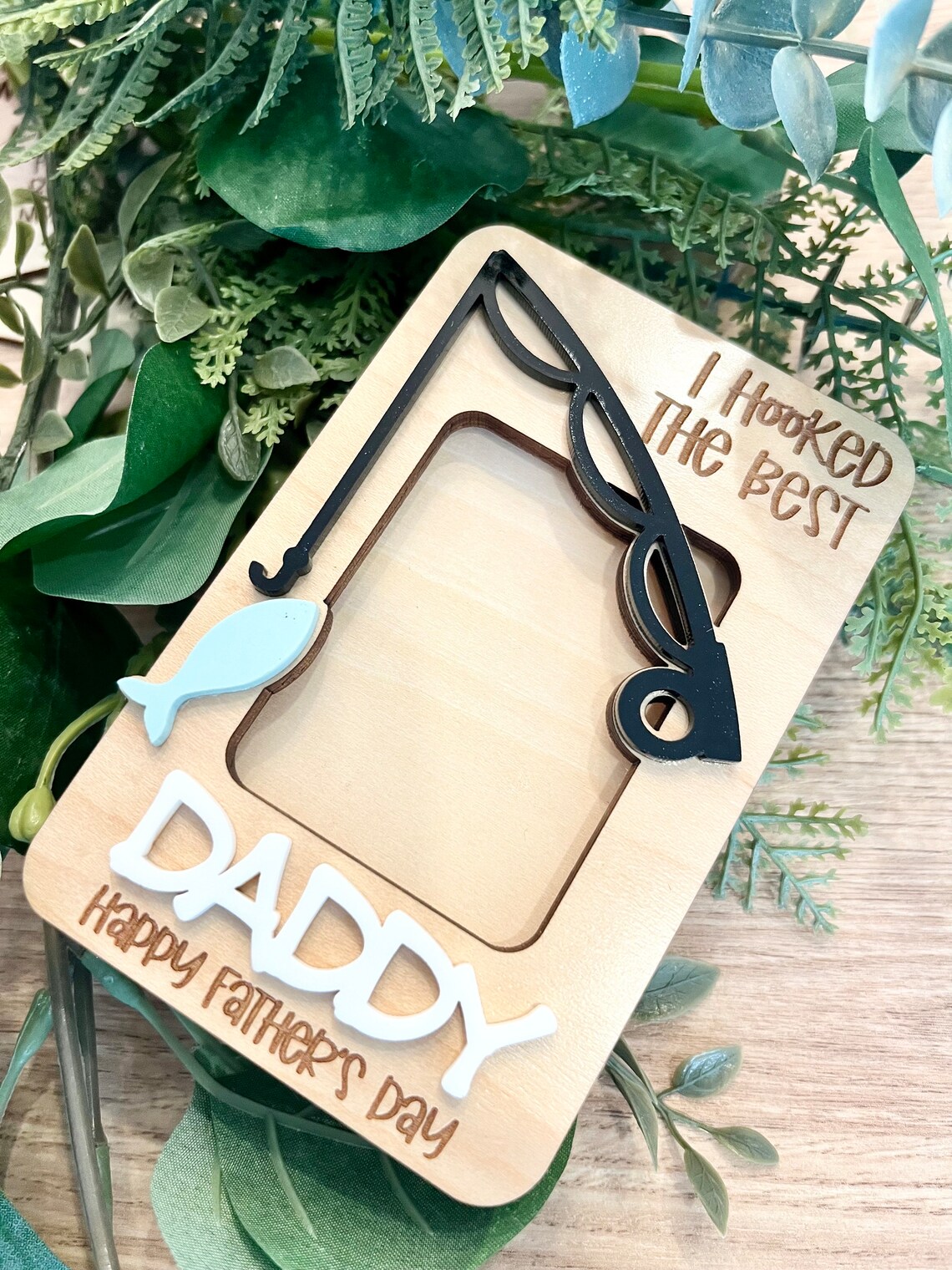 We Hooked the Best Magnet | Father's Day | Dad | Grandpa | Opa | Papa ...