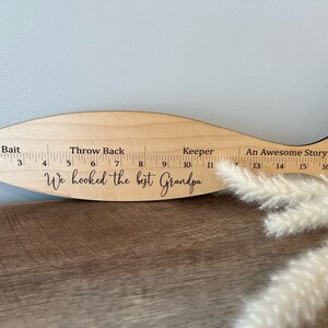 Fish Measuring Stick | Ruler | Fishing | Dad | Papa | Opa | Grandpa ...