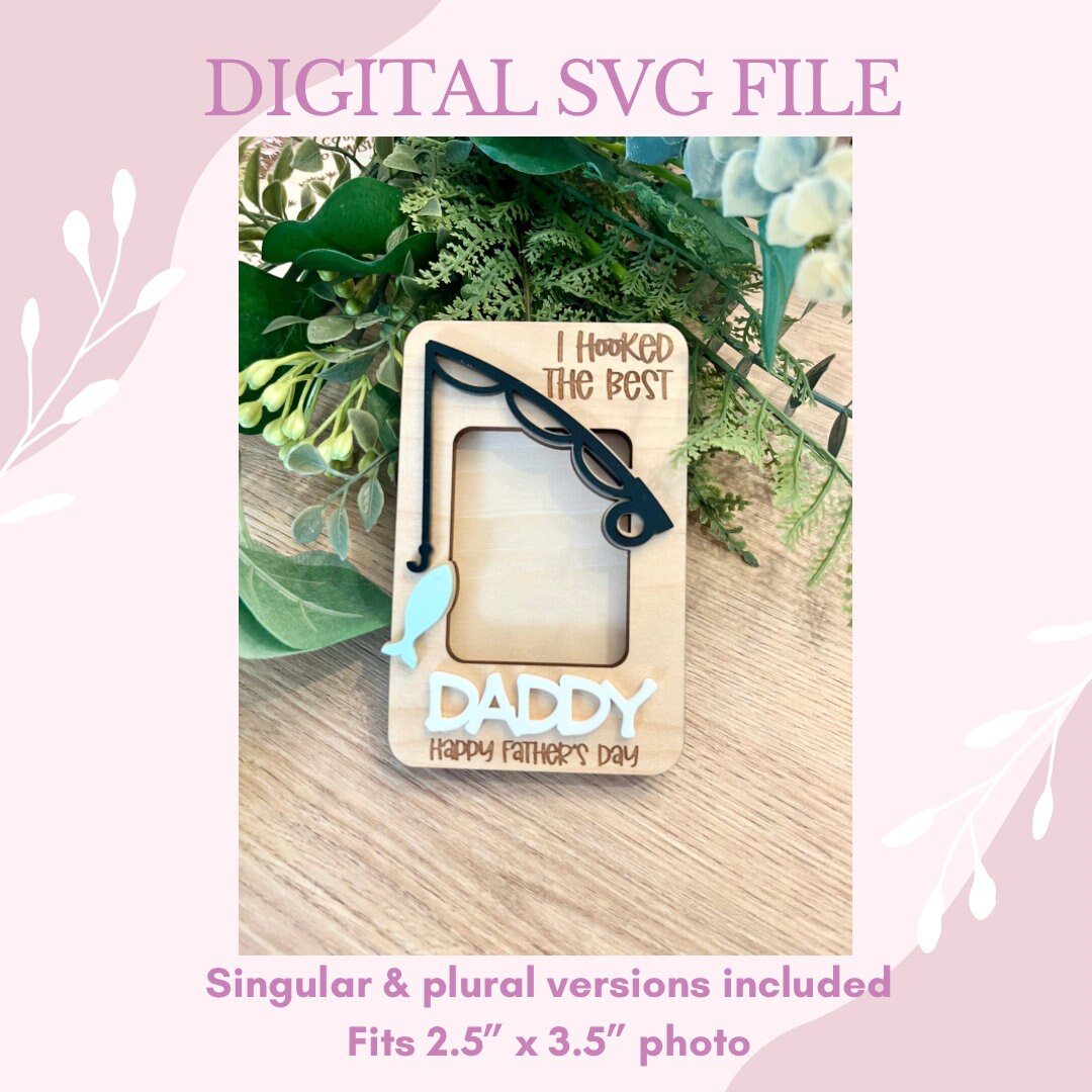 We Hooked the Best Magnet | Father's Day | Dad | Grandpa | Opa | Papa ...