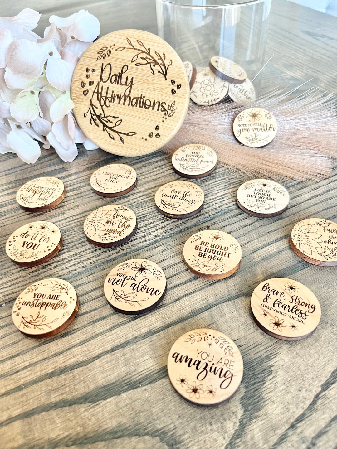 Affirmation Jars | Daily Affirmation | Sweary Affirmation | I Am Strong ...