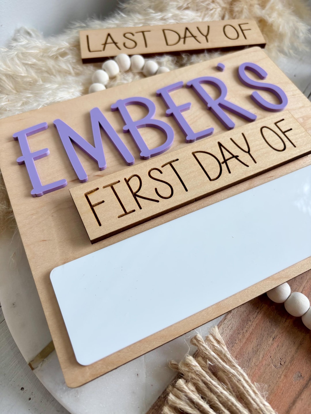 First Day | Last Day School Sign | My First Day of | My Last Day of ...