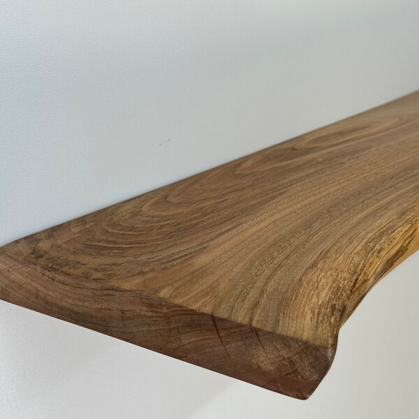 Live Edge Shelf - Etsy