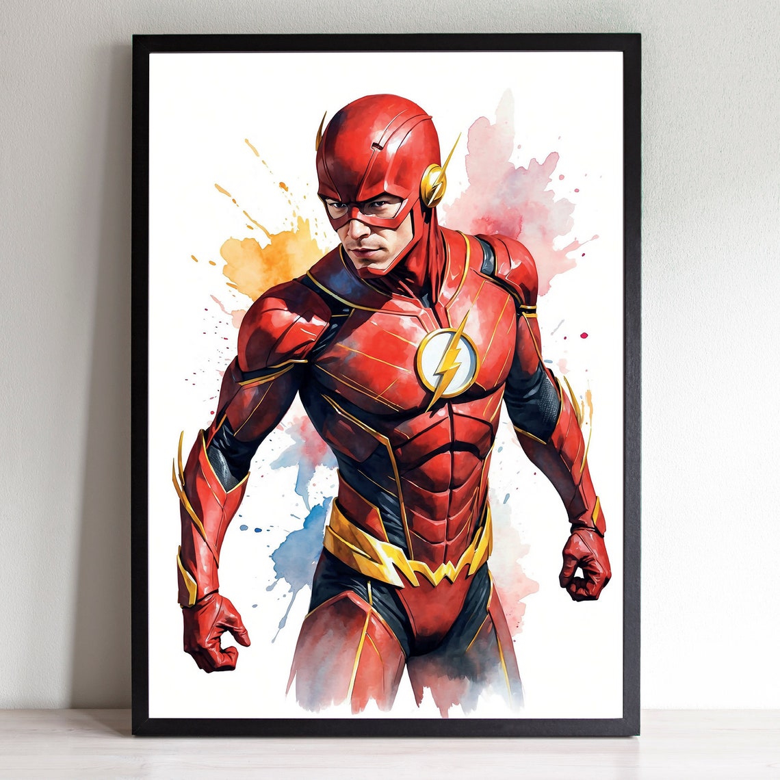 DC Comics Watercolor Character Art Prints (digital Download) - Etsy