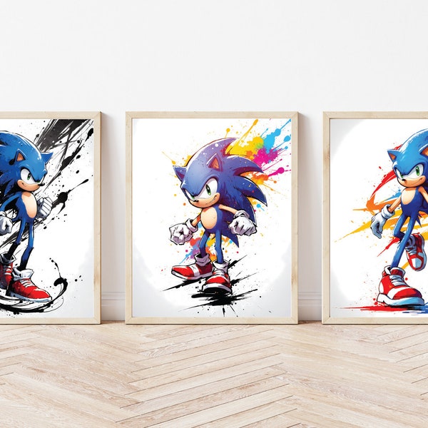 Sonic the Hedgehog 3 Poster - Etsy