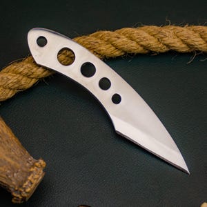 Custom Blade Throwing Knife Water Jet Cutting Tactical Forged Ninja ...