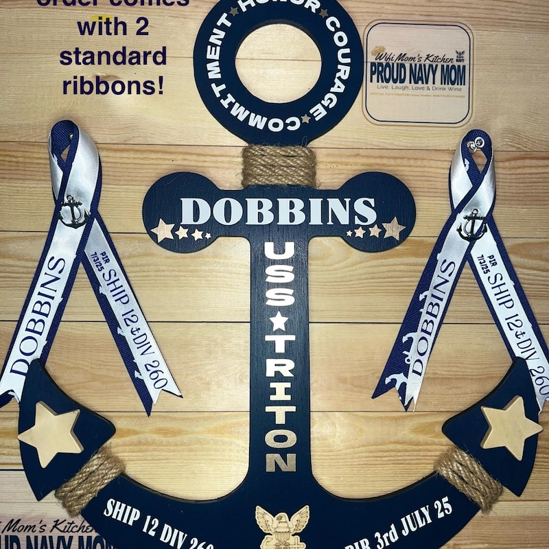 Us Navy Military Wreath - Etsy