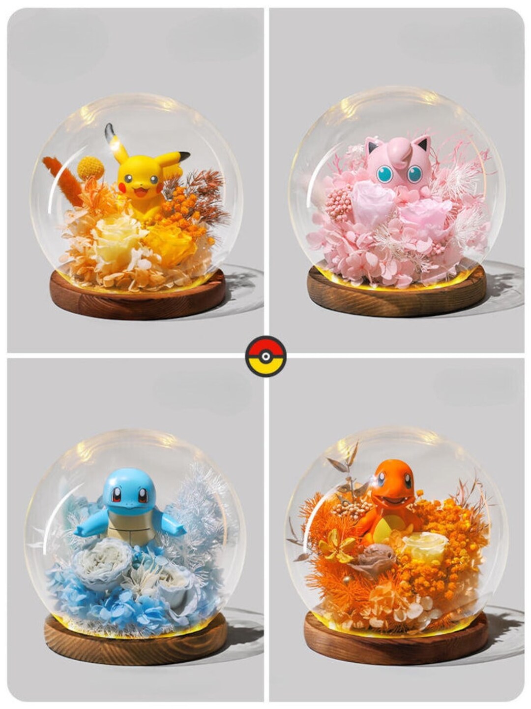 Pokemon Lamp, Custom Pokemon Glass Lamp, Cute Pikachu Lamp, Squirtle ...