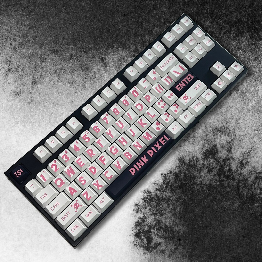 132 Keys Large Letters Keycaps Set for Mechanical Keyboard, Custom ...