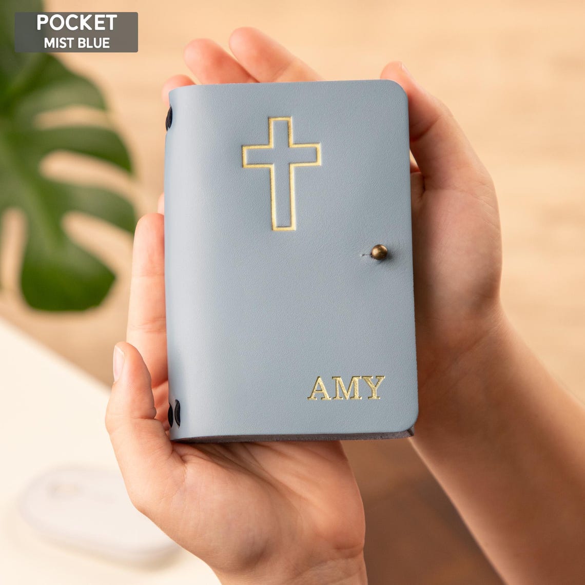 Custom Leather Journal With Refillable Pages, Monogram Notebook ...