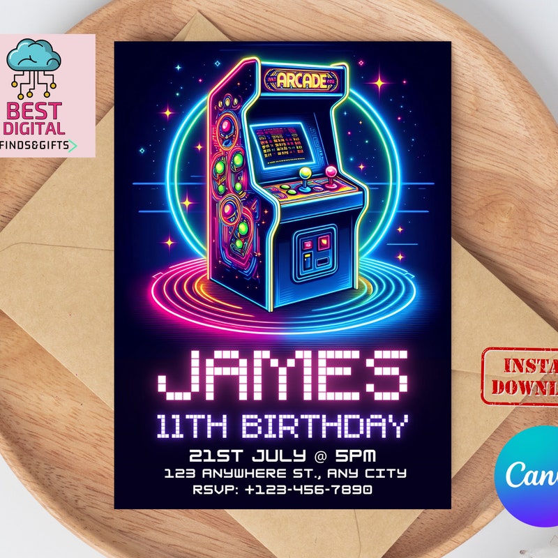 Timezone Birthday Invitation - Etsy Australia