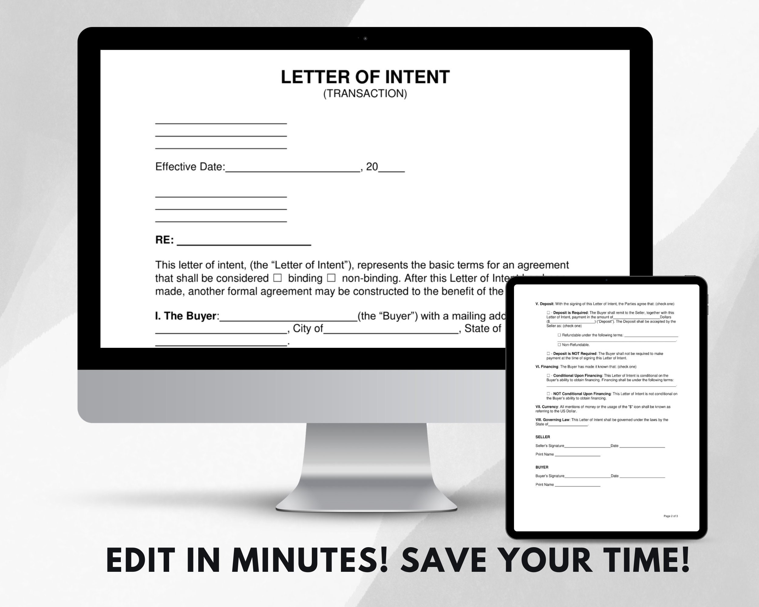 Letter of Intent, Letter of Intent (LOI), Letter of Intent (LOI) Forms ...