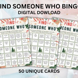 Get to Know You Bingo, Find Someone Who Bingo, Find the Guest Bingo ...