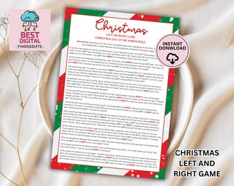 Christmas Left Right Game | Pass the Present | Christmas Pass the Gift ...