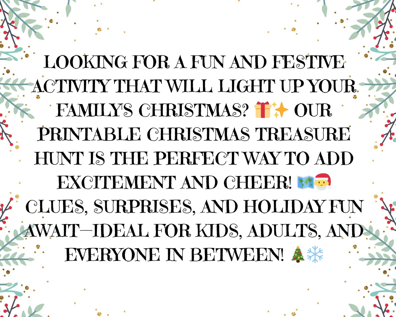 Candy Cane Treasure Hunt, Christmas Treasure Hunt, Candy Cane Christmas ...